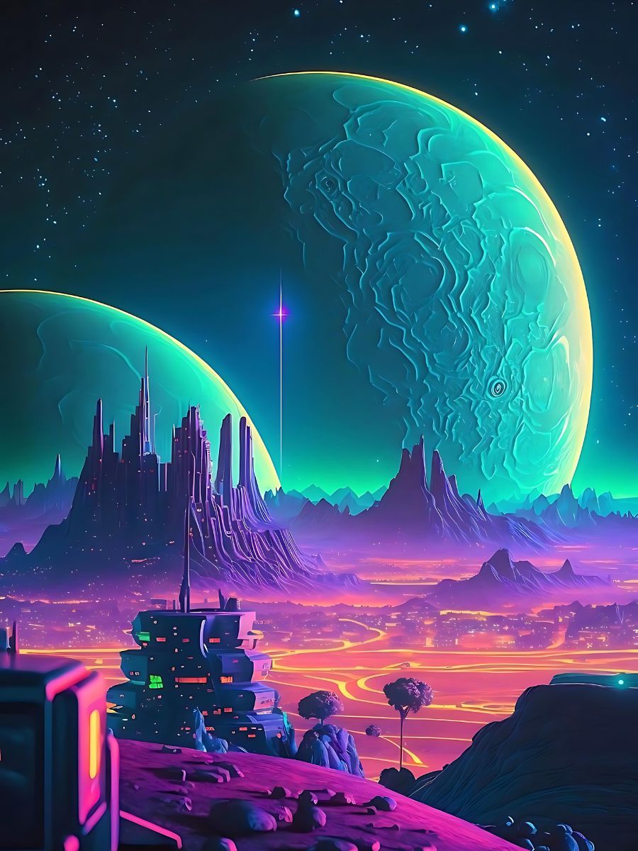 Sci-Fi Wall Art Collection — Space & Stars by GLEAM Décor!